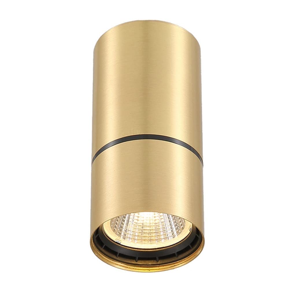 Surface Mounted Ceiling Downlight Copper Finish 60 120mm Spotlight 9w ...