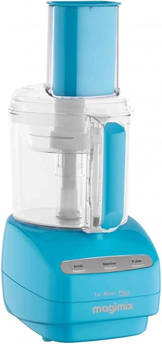 Magimix Mini Plus - Robot de cocina (1,7 L, Azul, Botones, 1 m, Francia ...
