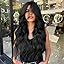 Amazon.com : Lativ Black Wigs for Women,Long Wavy Wig 26 Inch, Charming Synthetic Resistant ...