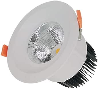 PEHUB White COB Downlight 24 Degree Light Angle Recessed Spotlight ...