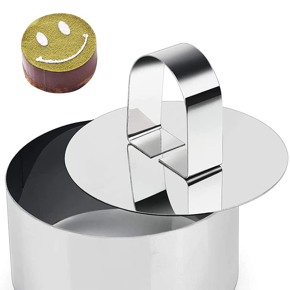 Cooking Rings 7cm X 4cm Cake Rings Set, 6 Pieces Stainless Steel ...