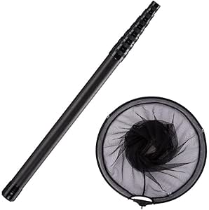 Telescoping Fishing Landing Net Rod,Collapsible Fish Pole With ...