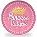 Amazon.com | Tiny Expressions - Personalized Princess Plate for Girls ...