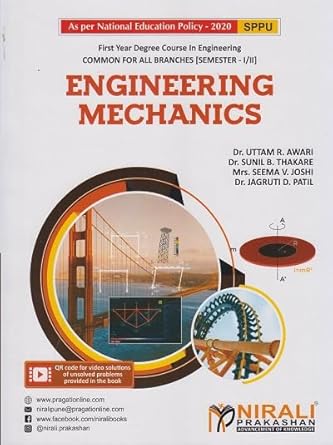 Buy ENGINEERING MECHANICS | For Semester 1 & 2 First Year Degree Course ...