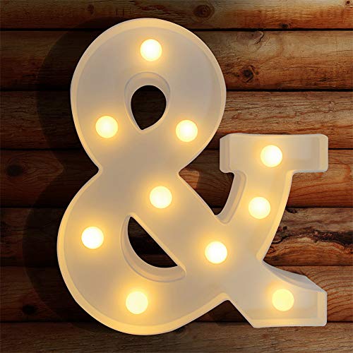 Encuentra Letras Iluminadas Con Luces LED