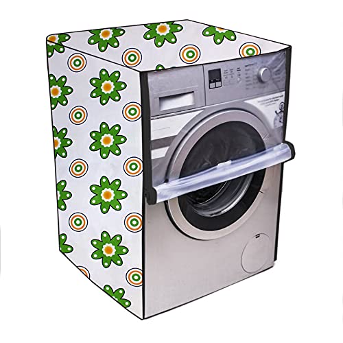 Kingmatters Printed Washing Machine Cover for LG 8.0 kg Inverter Fully ...