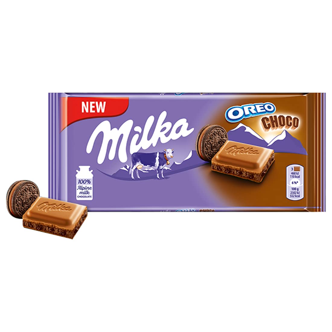 Milka Oreo Choco Brownie Chocolate, 100 g : Amazon.in: Grocery ...