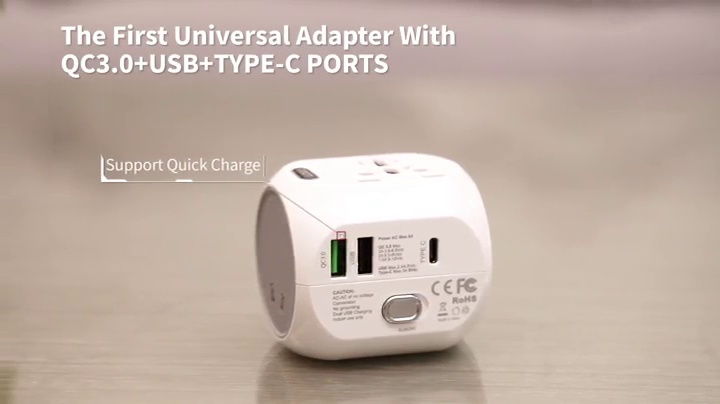 Watch Travel Adapter International Power Adapter, UPPEL All in One ...