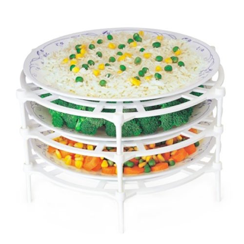 ADITYA INFO™ Microwave Plate Stacker(Assorted Colour) : Amazon.in: Home ...