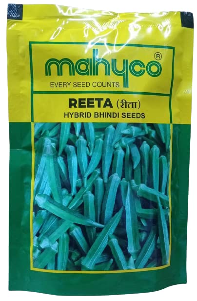 Reeta hybrid bhindi seeds,net content-250g : Amazon.in: Garden & Outdoors