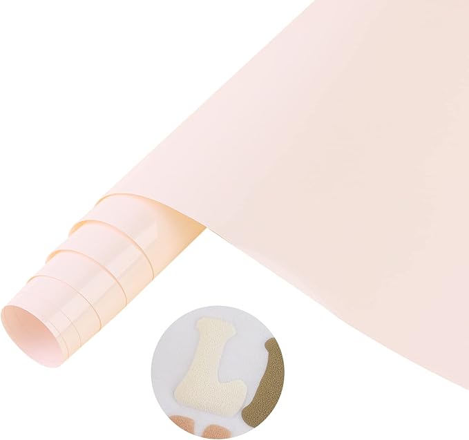 Amazon.com: Tintnut Puff Vinyl Heat Transfer - 10inches x 6ft 3D Ivory ...