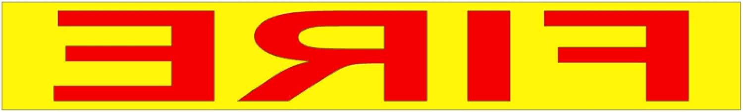 FIRE Magnet Sign Door Magnetic 999 RETAINED Emergency Service Car Door ...