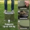 CarpLife Bivvy Loo Kit - Folding Portable Toilet with Liners, Waste ...