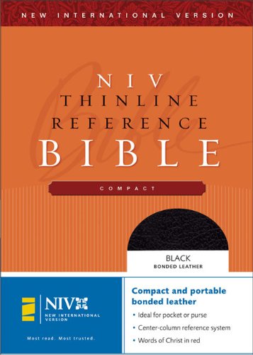 NIV Compact Thinline Reference Bible: Zondervan: 9780310937616: Amazon ...