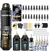 Amazon.com: POSEIDON Tattoo Kit, Wireless Tattoo Gun Kit, Tattoo Pen ...