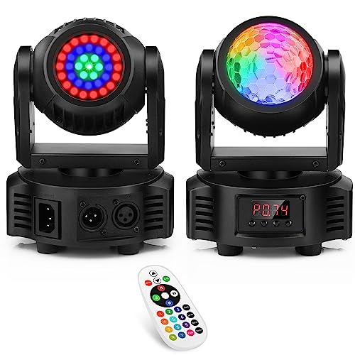 Snapklik.com : LED Moving Head Light - 40W RGBW Mini DJ Moving Head ...