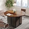 Amazon.com: Tribesigns 47" Round Conference Table, Round Multi-Purpose ...