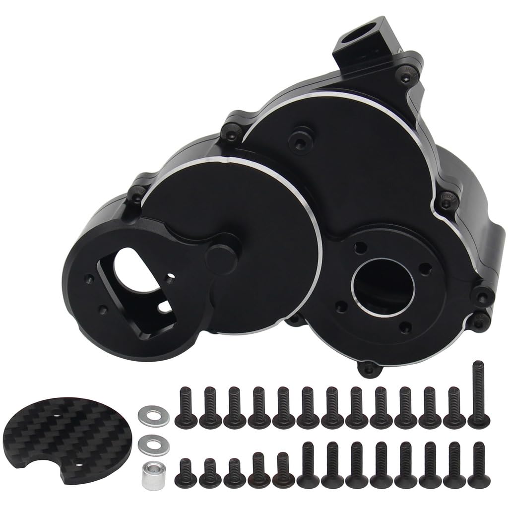 Amazon.com: Hot Racing CB12G01 Black edition Aluminum Gear Box Clod ...