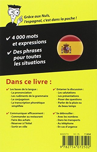 Snapklik.com : Lespagnol - Guide De Conversation Pour Les Nuls, 2eme ...