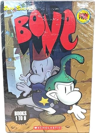 Bone Graphic Novel: The Complete Box Set (Books 1 To 9): Amazon.co.uk ...