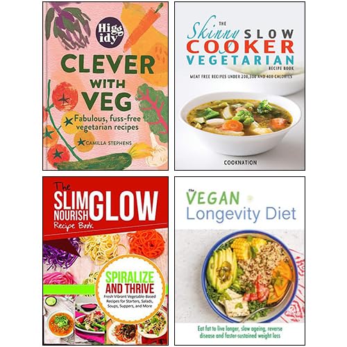 Higgidy Clever with Veg [Hardcover], Spiralize and Thrive Vegetable ...