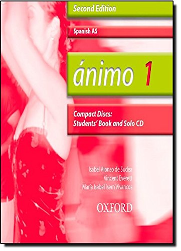 Amazon.com: Animo: 1: As Audio CDs: 9780199153329: Sudea, Isabel Alonso ...