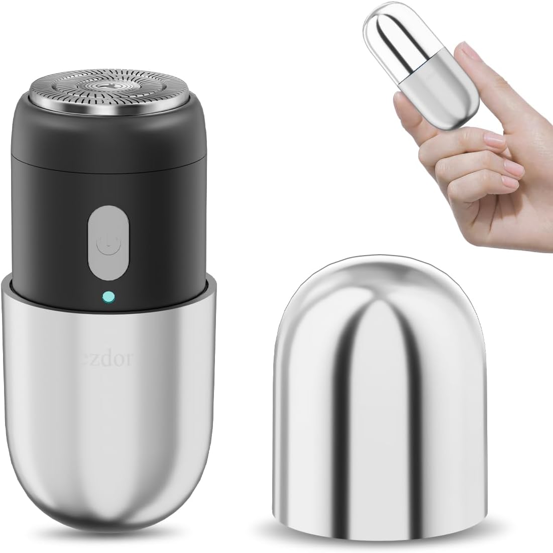 Amazon.com: Mini Electric Shaver, Portable Electric Razor for Men Women ...