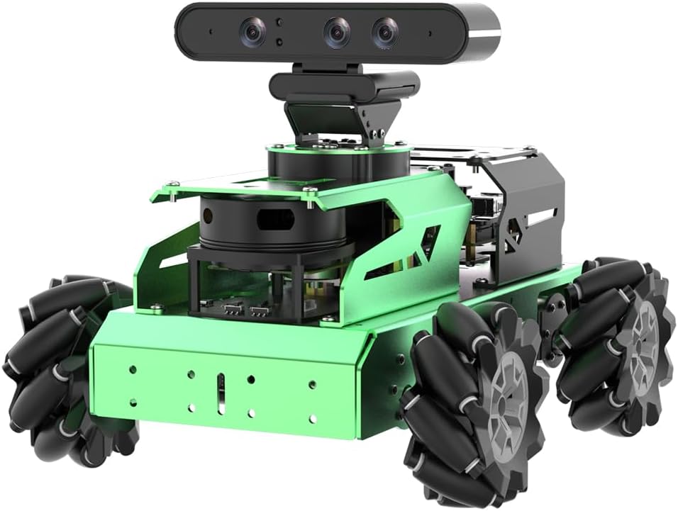 Amazon.com: HIWONDER ROS2 ROS1 Robot Car for Jetson Nano with Lidar Depth Camera AI Vision ...