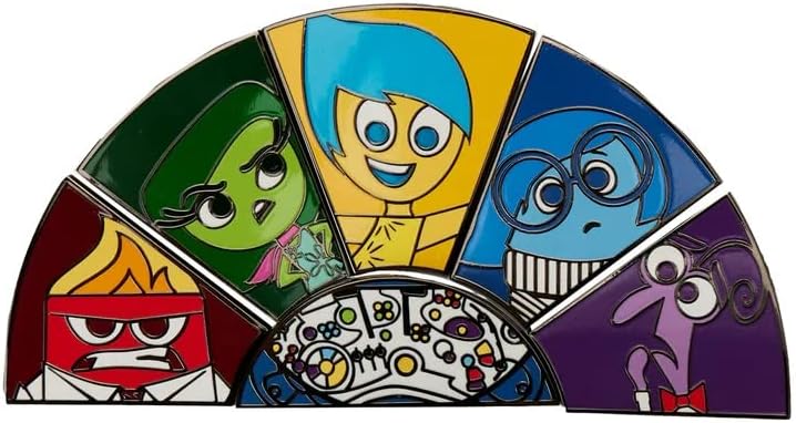 Amazon.com: Loungefly Pixar Inside Out Control Panel Blind Box Pins ...