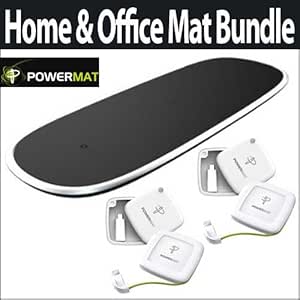 Amazon.com: Powermat PMM-HO100 Home & Office Mat Bundle With 2 Powermat ...