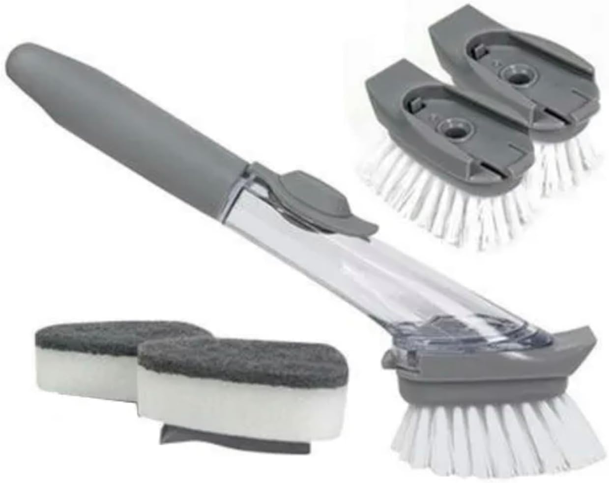 Amazon.com: Kitchen Dish Brush Long Handle Dishwashing Clean Brush ...
