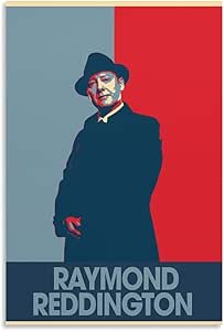 Amazon.com: Raymond Reddington Movie Poster Wall Art Canvas Print ...