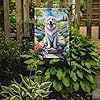 Amazon.com : Caroline's Treasures DAC6645GF Great Pyrenees Spring Path ...