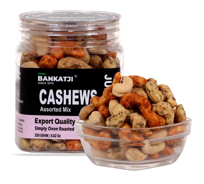 BANKATJI 100% Natural & Crunchy Oven Roasted Whole Cashews, Nutritious ...