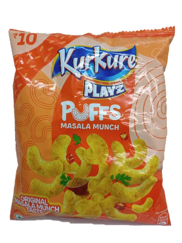UNIQUE Kurkure Playz Puff Masala Munch 28g : Amazon.in: Grocery & Gourmet Foods