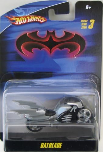 Amazon.com: Hot Wheels Batman Batblade Motorcycle Series 3 1/50 Scale ...