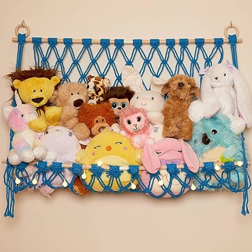 Amazon.com: DOEGUAIY Stuffed Animal Net or Hammock Handmade Toy Hammock ...