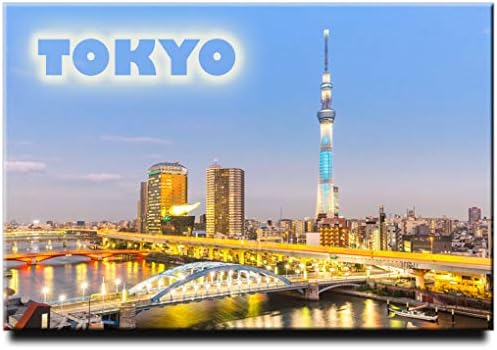 Amazon.com: Tokyo Japan Fridge Magnet Travel Souvenir Refrigerator ...
