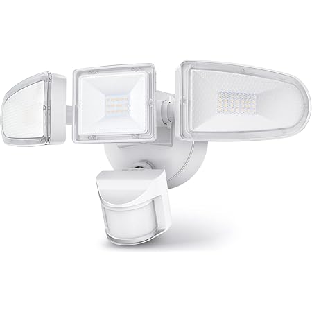 LEPOWER LED Security Lights Motion Sensor Light Outdoor, 38W 4200LM ...