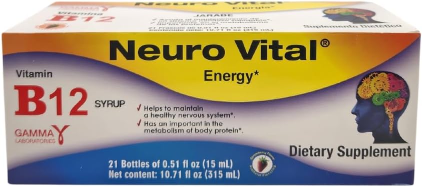 Amazon.com: Neuro Vital Vitamin B12 21 Count : Health & Household