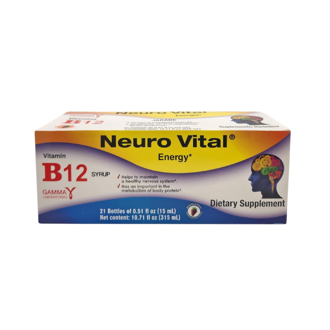 Amazon.com: Neuro Vital Vitamin B12 21 Count : Health & Household