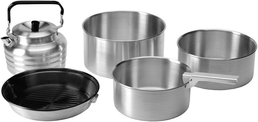 Vango Gourmet Cook Kit Camping Cooking Equipment, Black, One Size ...