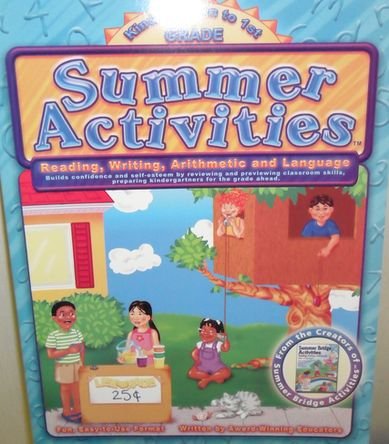 Kindergarten to 1st Grade Summer Activities (Summer Bridge Activities ...
