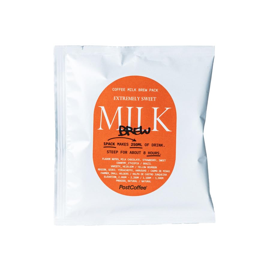 Amazon | PostCoffee（ポストコーヒー）ミルクブリューパック ミルク出しコーヒー スペシャルティコーヒー (4packs, ミルクブリュー) | PostCoffee ...