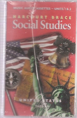 Harcourt Brace Social Studies: United States Music Audiocassettes (Set ...