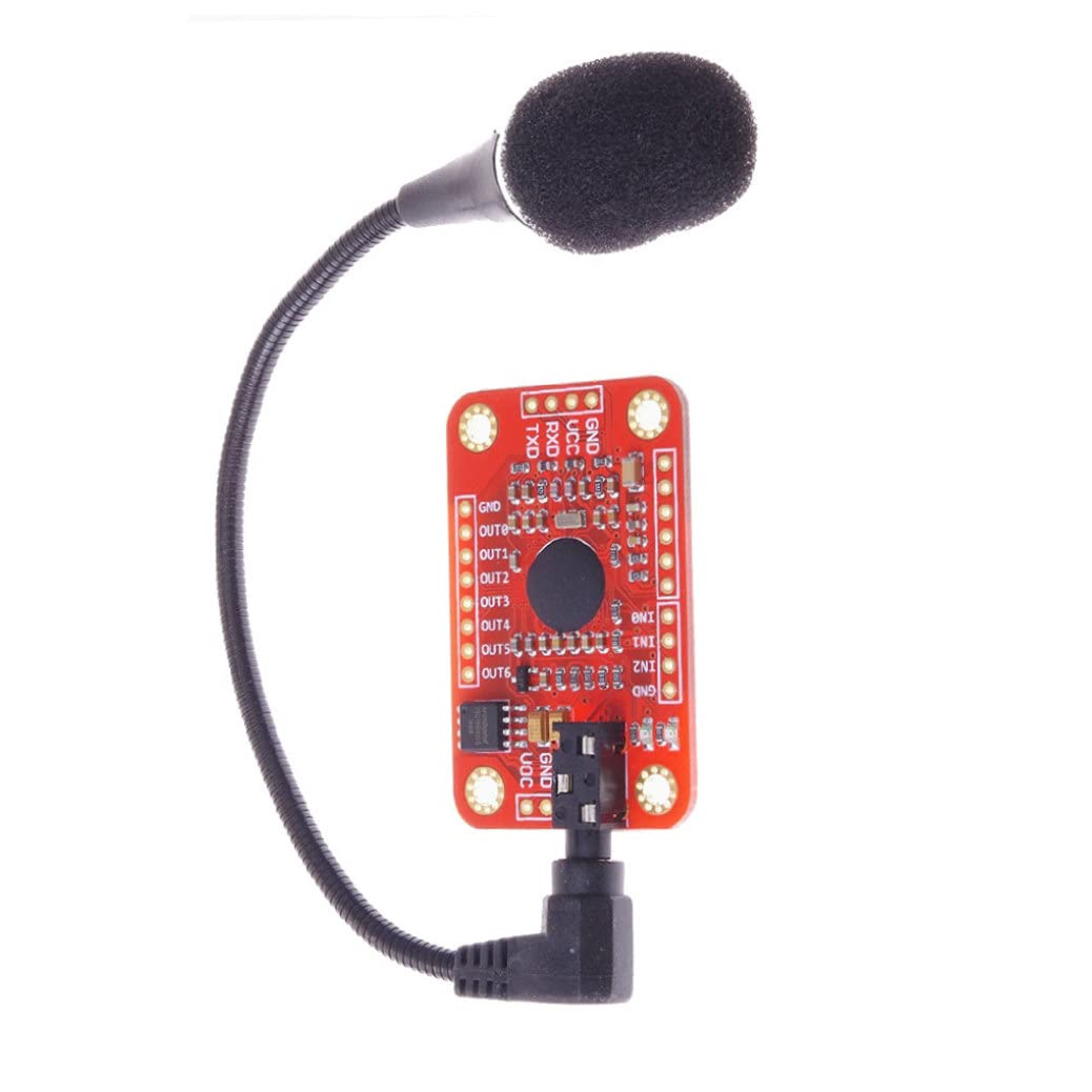Buy Voice Re Module with Microphone Sound Speech Control Board Serial ...
