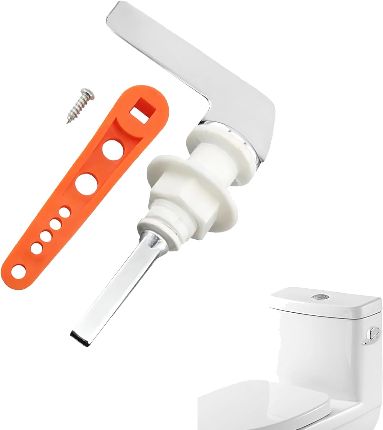 1 PCS Toilet Handle Replacement,Toilet Flush Handle,Toilet Handle ...