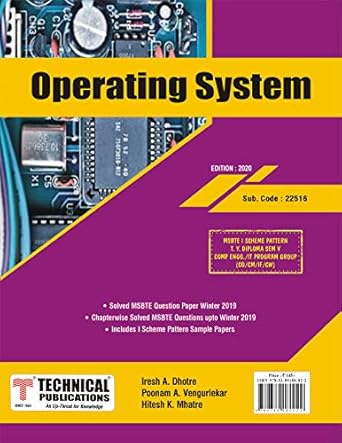 Operating System for MSBTE I Scheme (V - CO/CM/CW - 22516) – 2020 ...