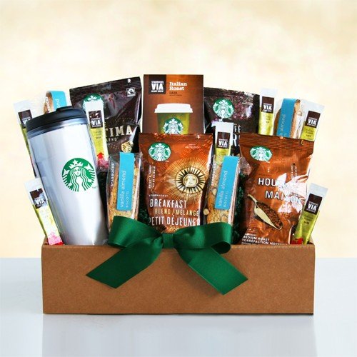 Amazon.com: Coffee Indulgence Deluxe Coffee Gift Basket : Grocery ...