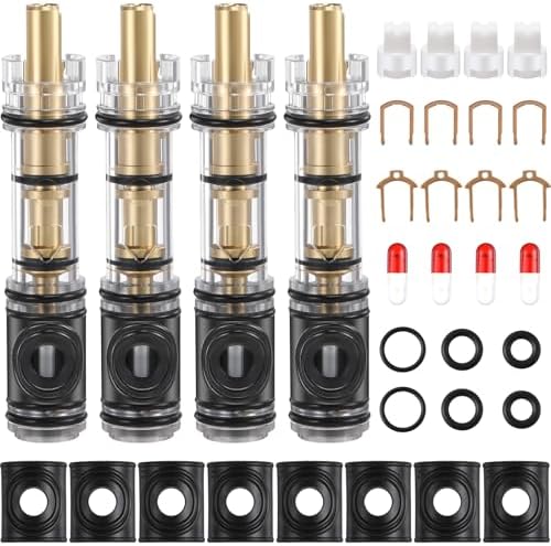 Hohean 4 Pack Replacement Cartridge Compatible with Moen 1225/1225B ...